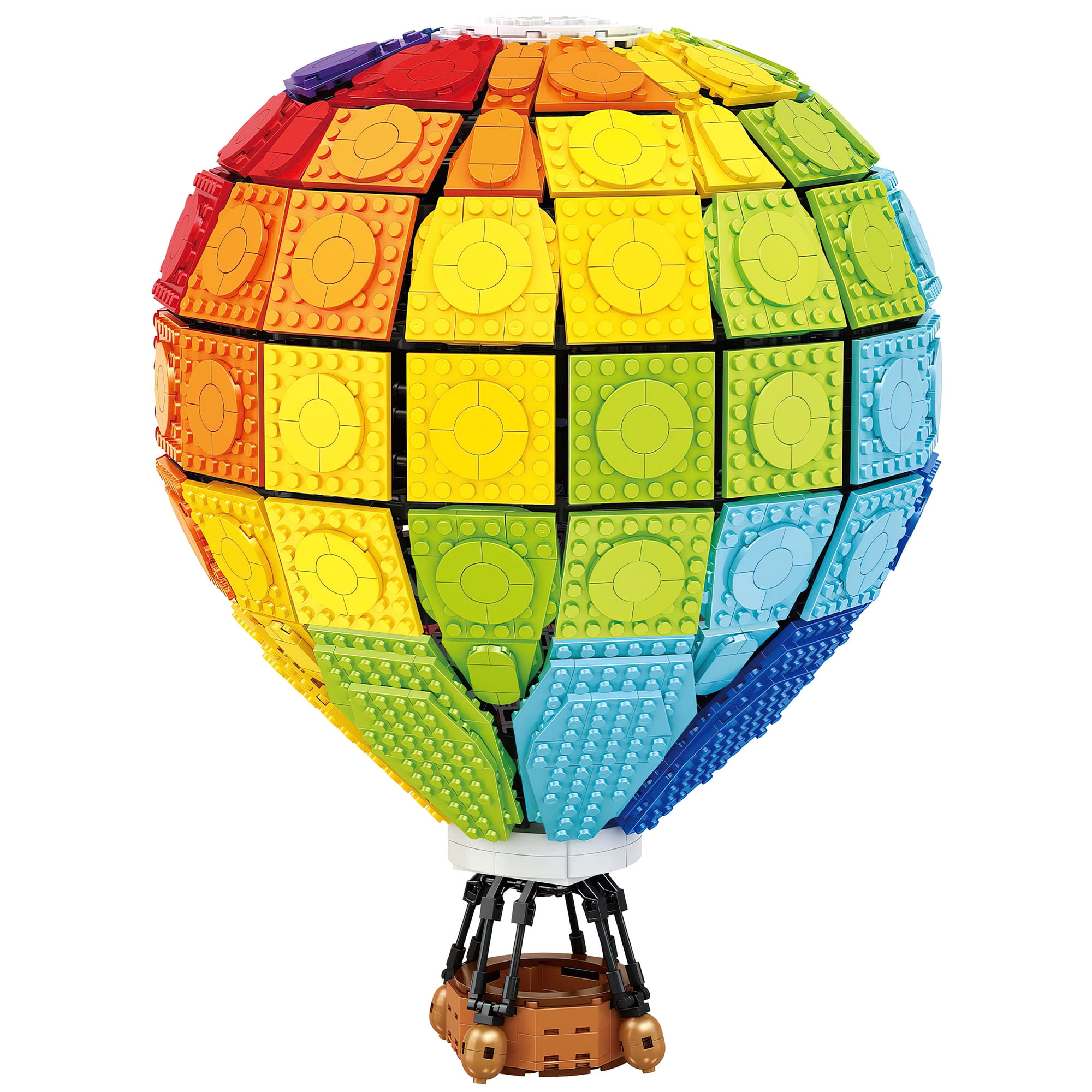 MACTANO Balloon Building Block Set Rainbow Ideas Hot Air Balloon ...