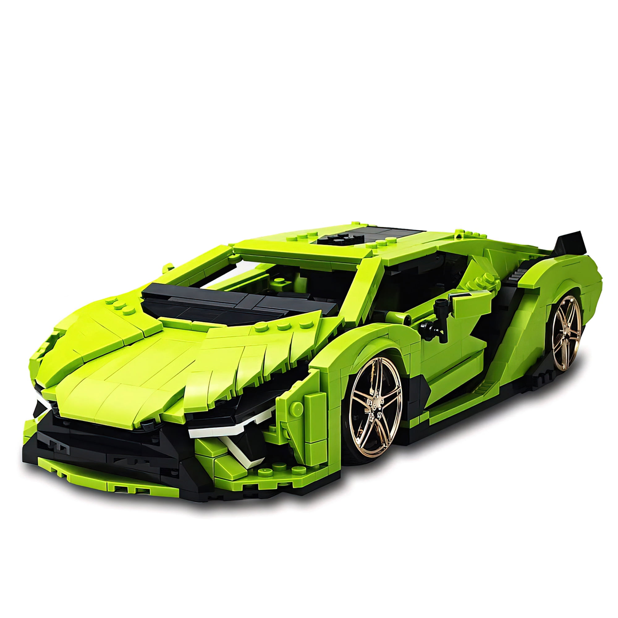 MACTANO Car Building Block Set SAI Sports Car Speed Champions Race Car ...