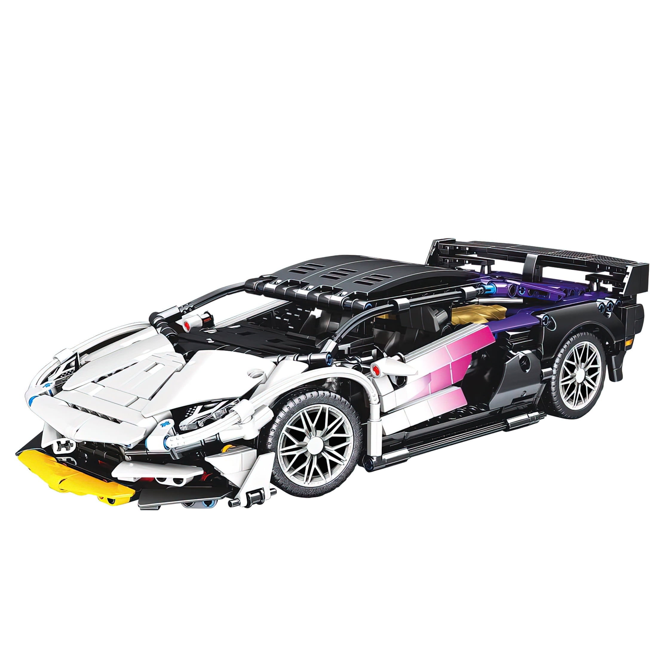 MACTANO Car Building Block Set Speed Champion Racing Car Model Kit ...