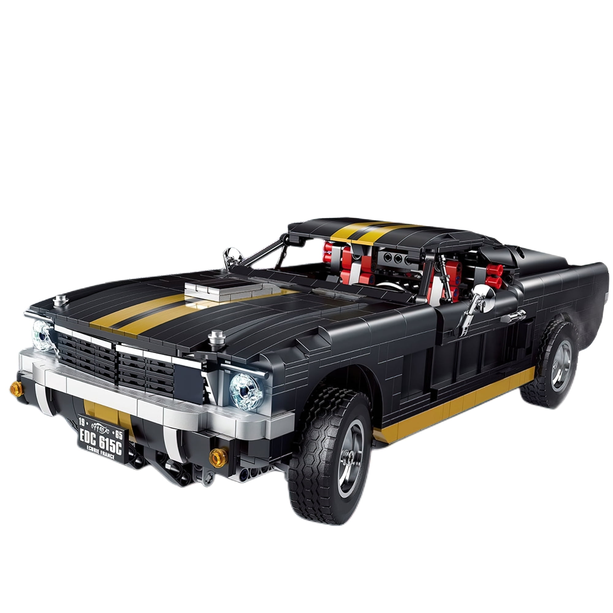 MACTANO Car Building Block Set Speed Champions GT-350H Sports Car ...