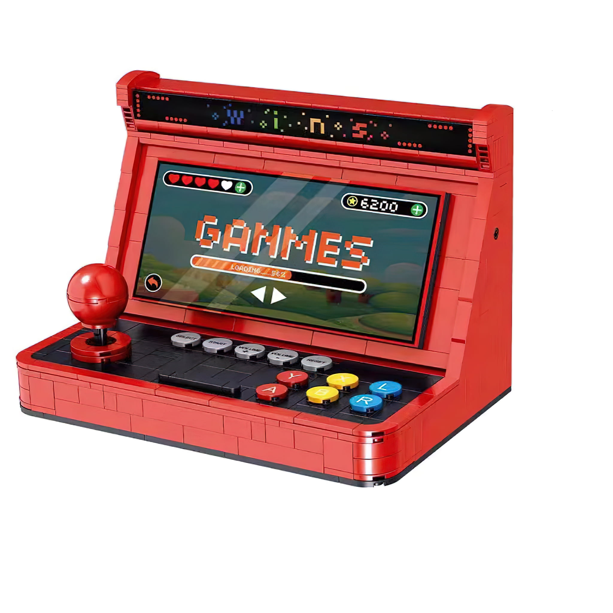 MACTANO Machine Mini Building Block Set Game Console Building Kit Toy ...