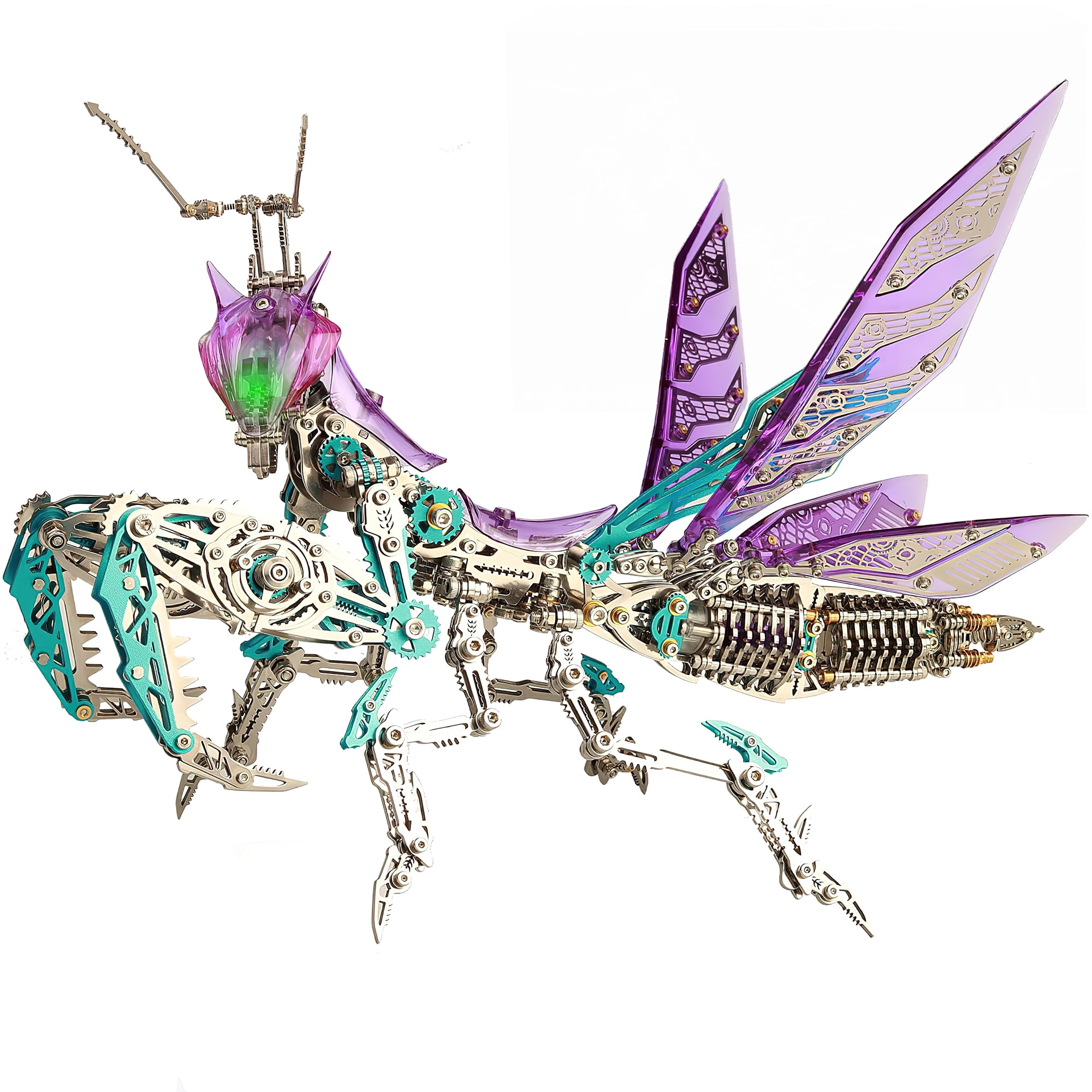 MACTANO Metal 3D Mantis Model Puzzles for Teen Adults Multi-color ...