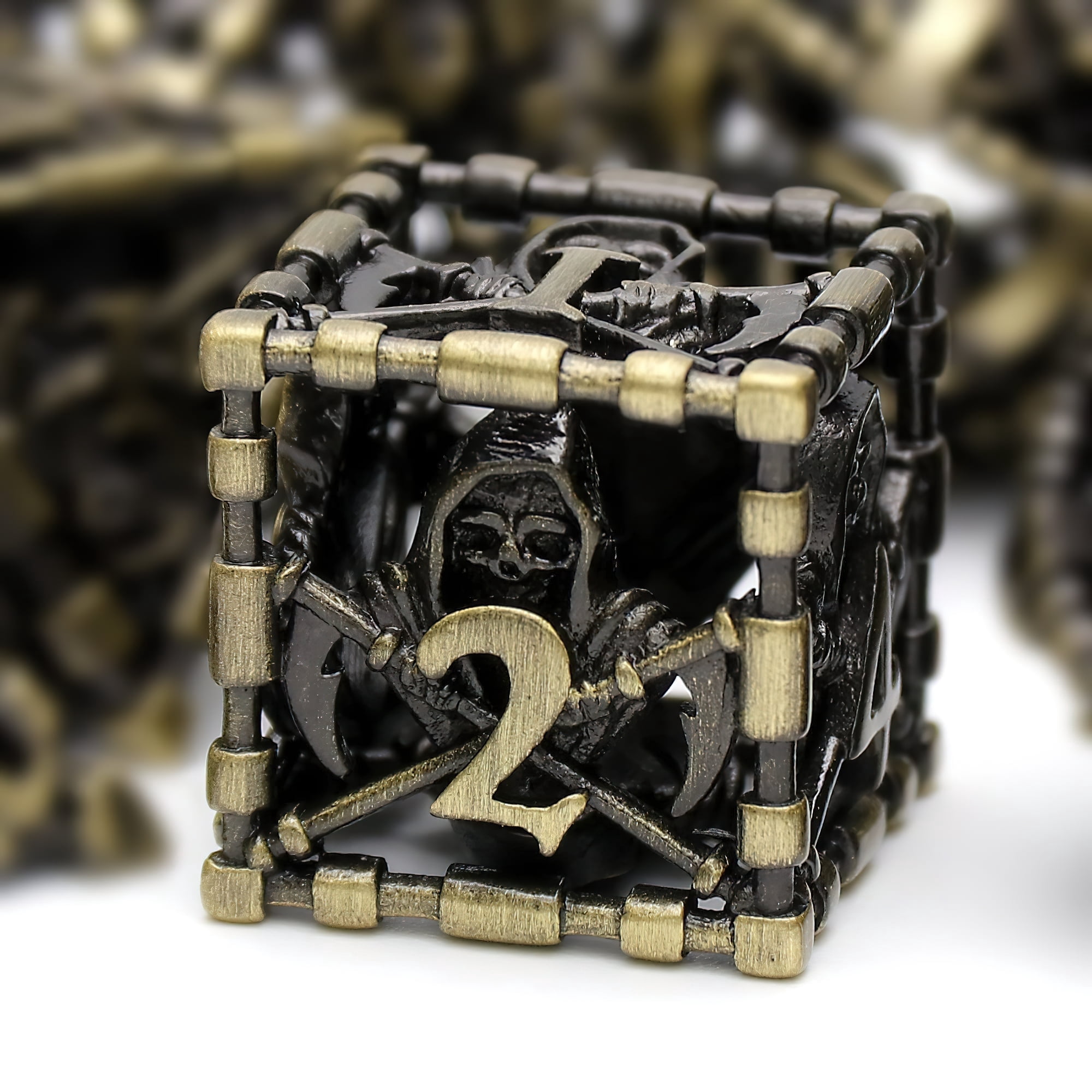 MACTANO Metal DND Dice Set Dungeons and Dragons Dice Set MTG RPG Board ...