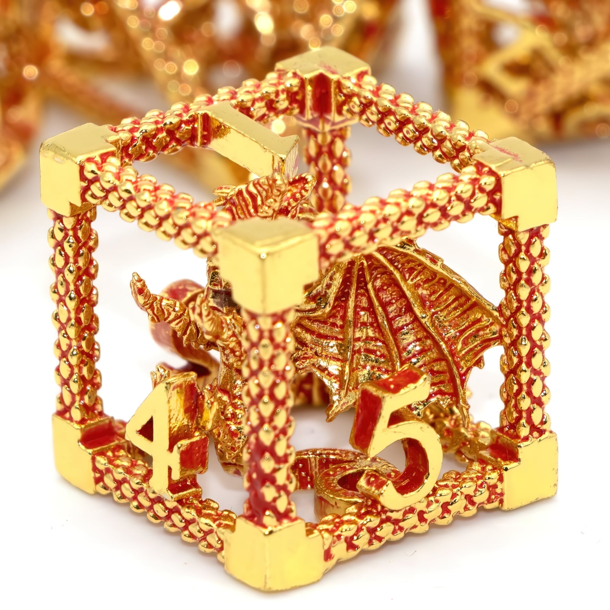 MACTANO Metal DND Dice Set Dungeons and Dragons Dice Set MTG RPG Board ...