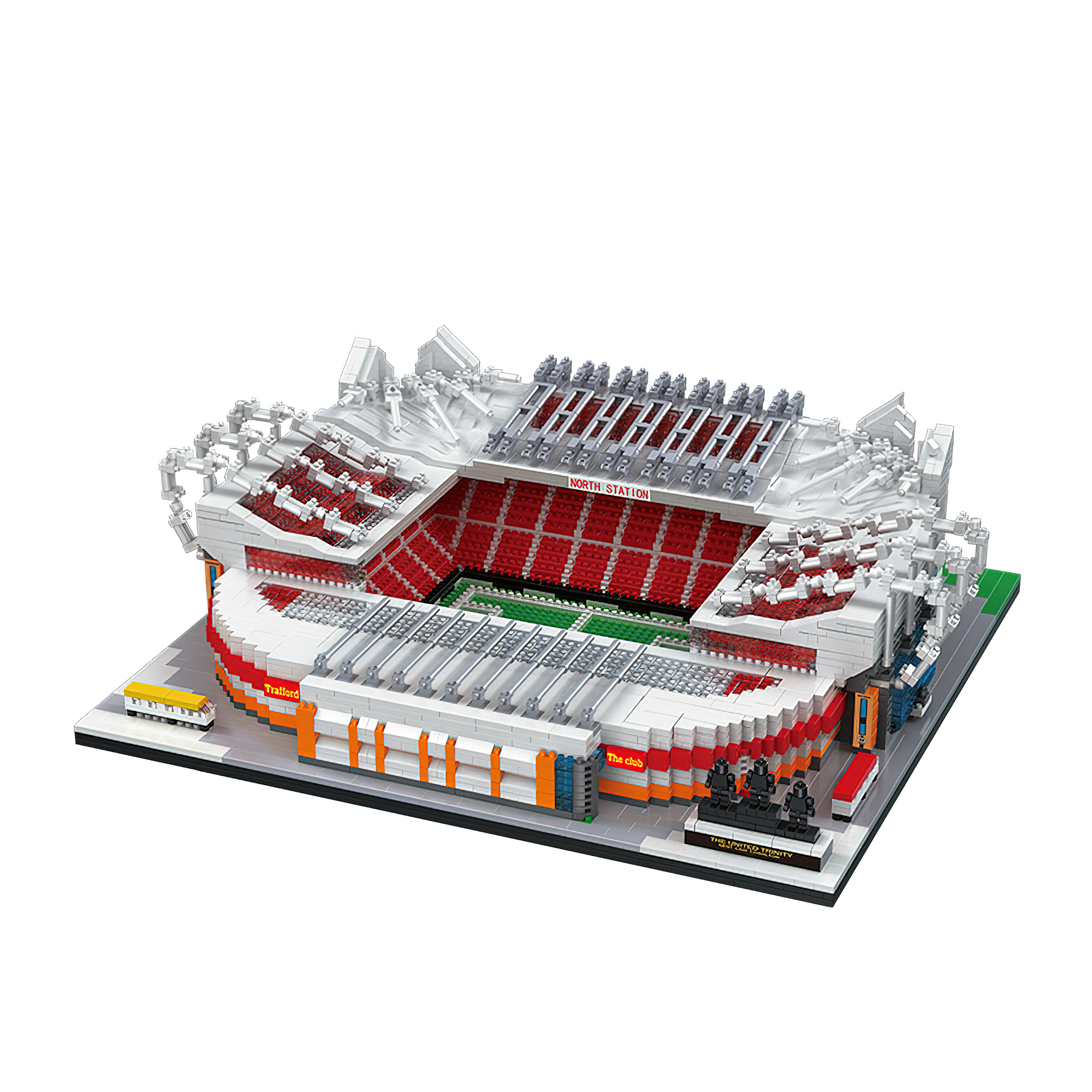 MACTANO Old Trafford Football Stadium Building Set, Micro Mini Brick ...