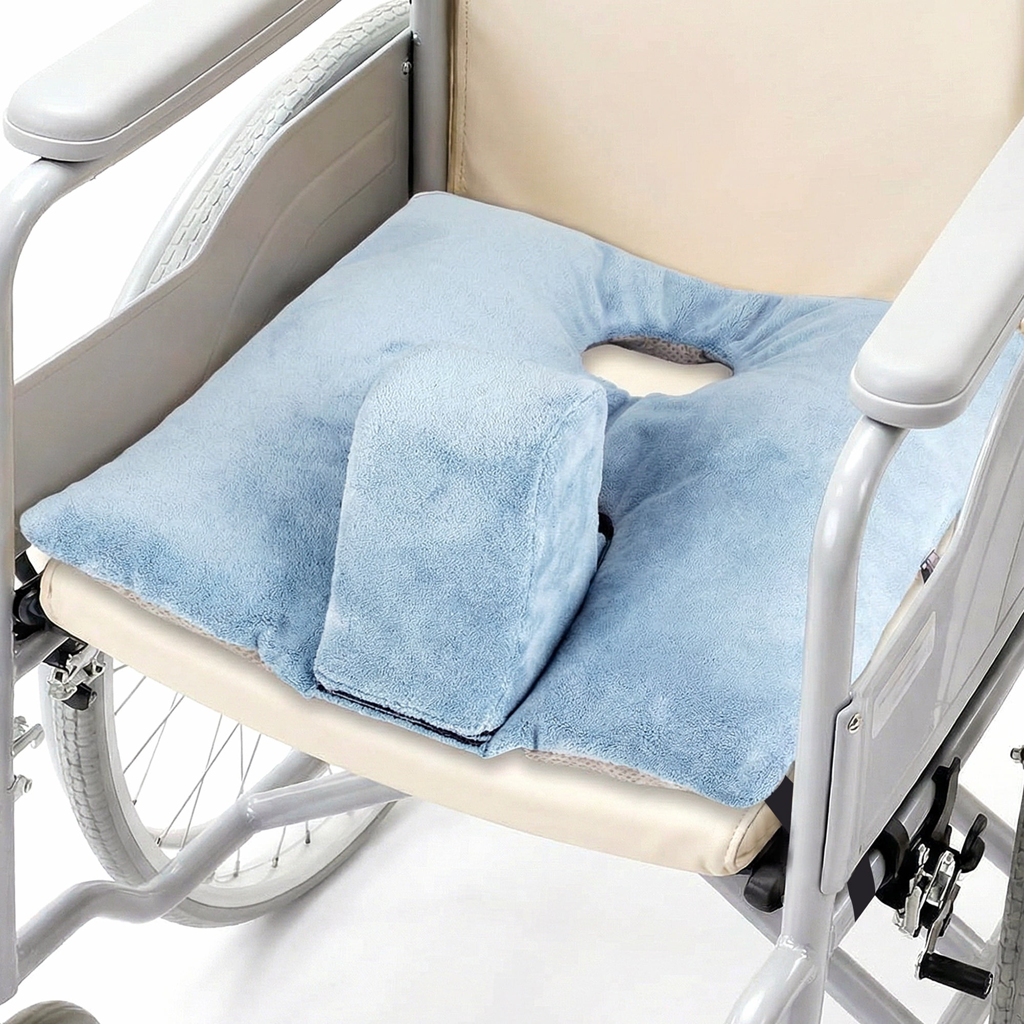 MACTANO Pommel Cushion for Wheelchair, Anti-Slip Wedge Wheelchair ...