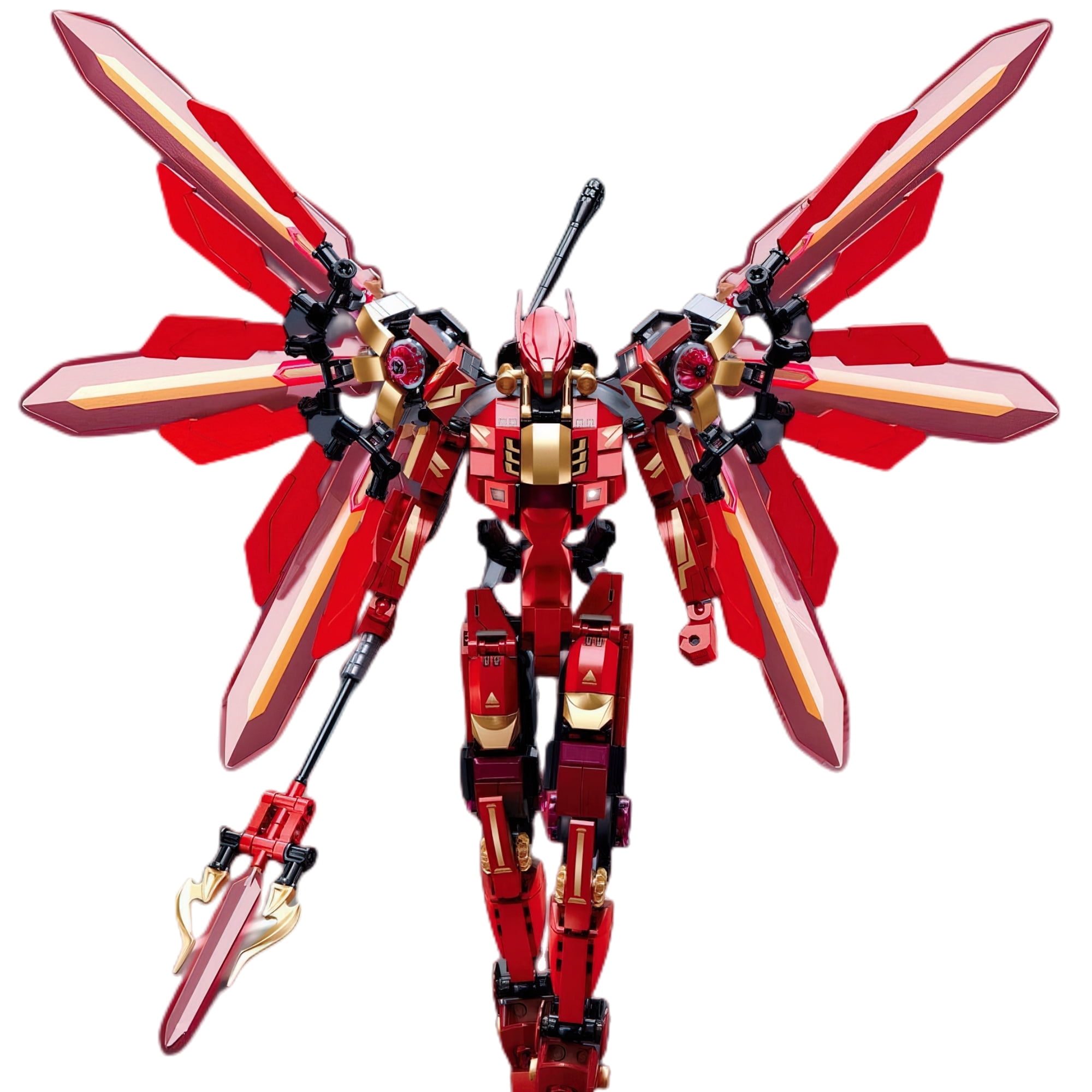 MACTANO Robot Building Block Set Mech Armour Warrior Mechanical Model ...