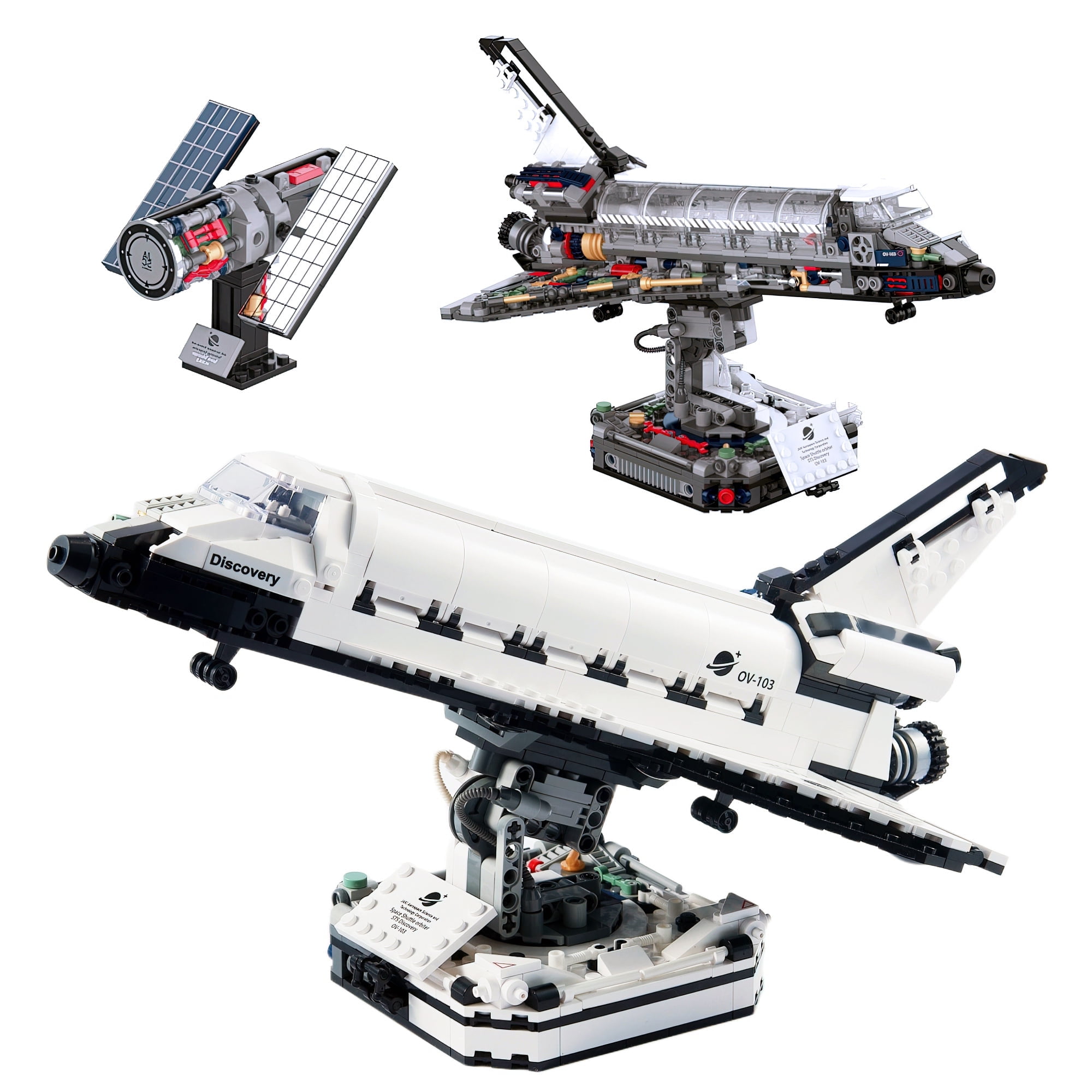 MACTANO Spaceship Building Block Set Space Shuttle Aerospace Rocket ...