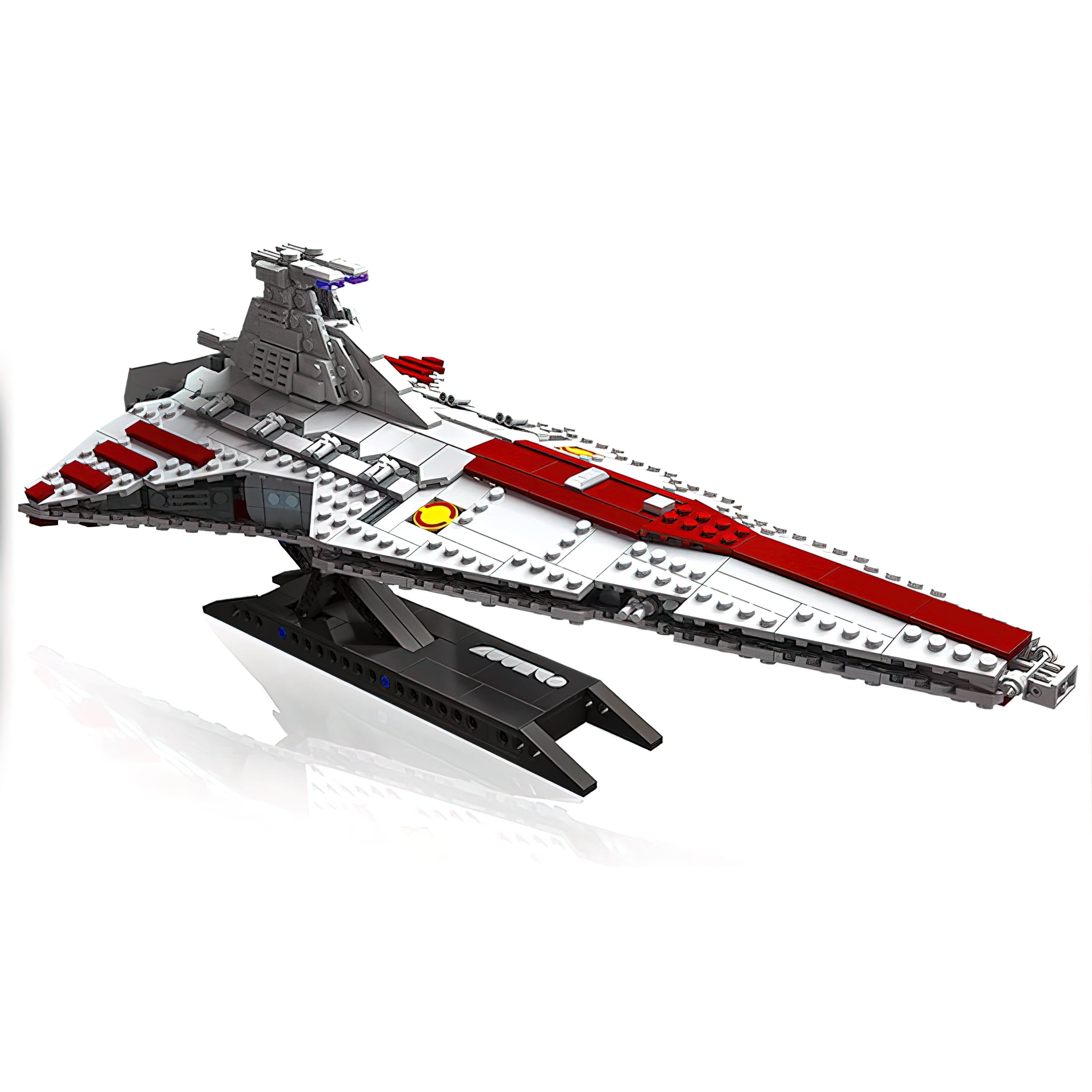 MACTANO Star Destroyer Galaxy Battle Building Block Set, Venator-Class ...