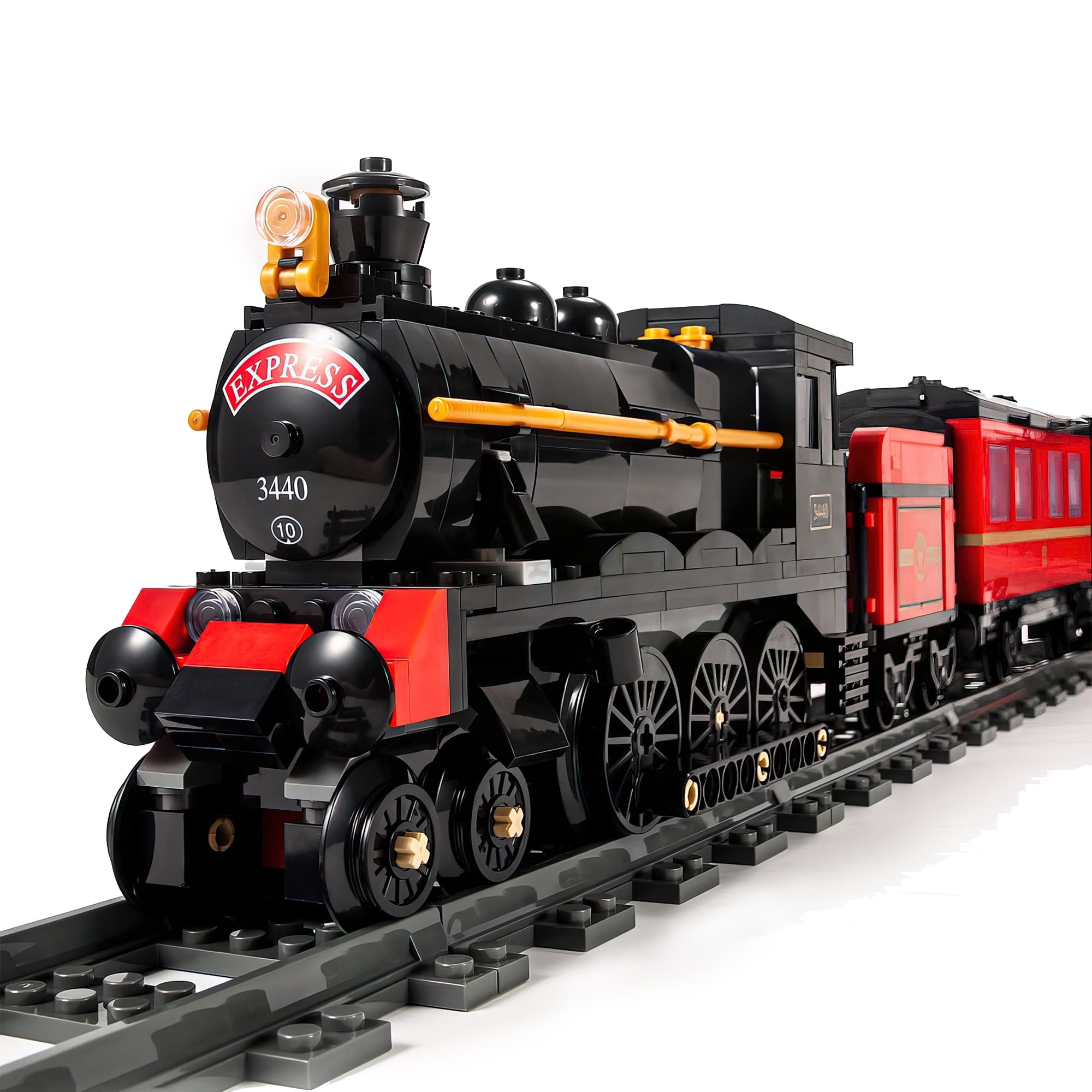 MACTANO Train Building Set GWR Steam Locomotive with Train Track ...