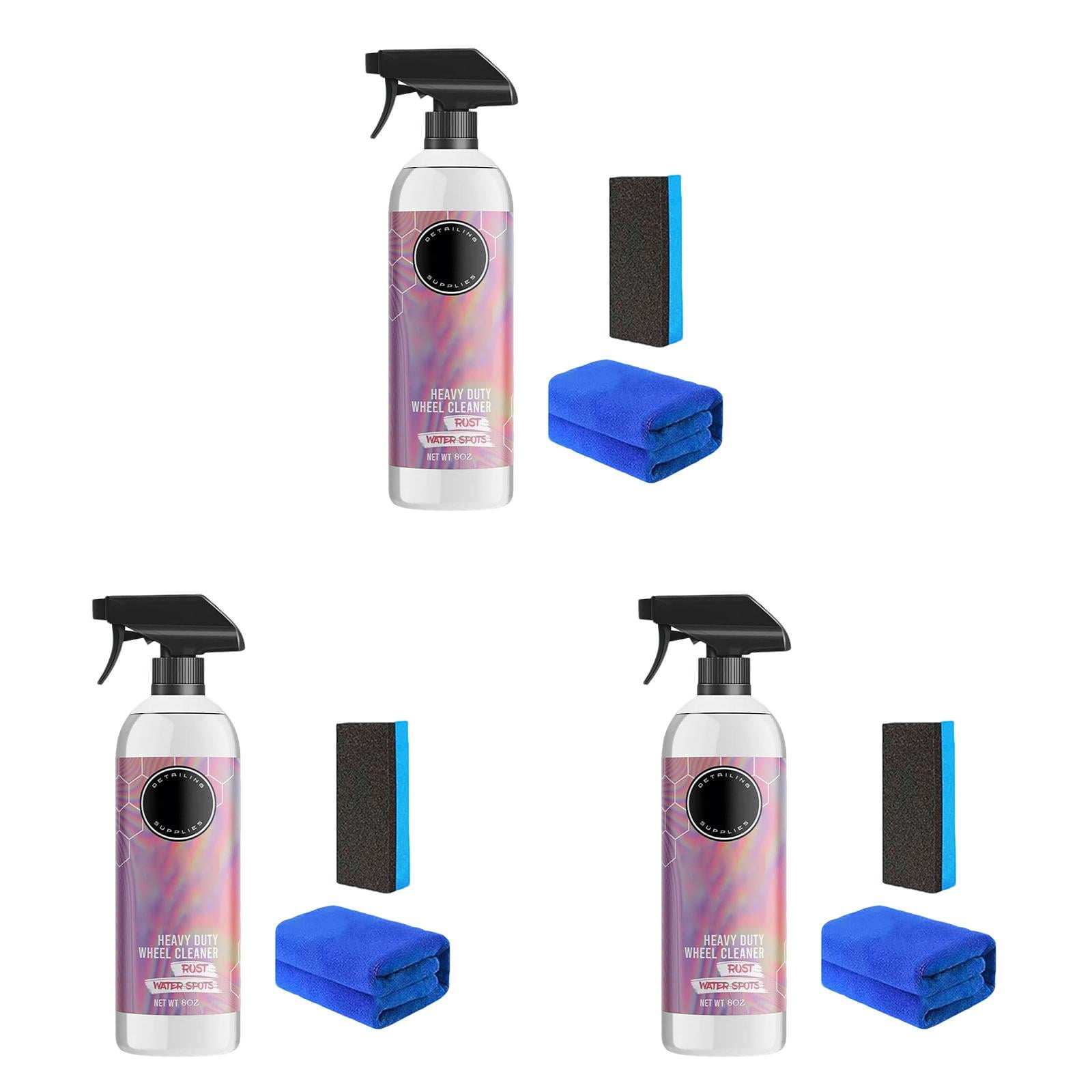 MAD ACID-Heavy Duty Wheel Cleaner sets,Glass Cleaner,80 oz,3 bottle kit ...