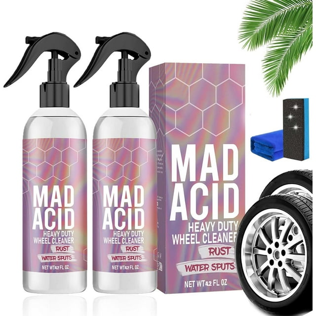 MAD ACID - Mad Acid Heavy Duty Wheel Cleaner, Mad Acid Wheel Cleaner ...