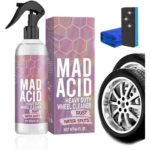Gotyou Mad Acid Heavy Duty Wheel Cleaner, Water Spot Remover for Glass ...