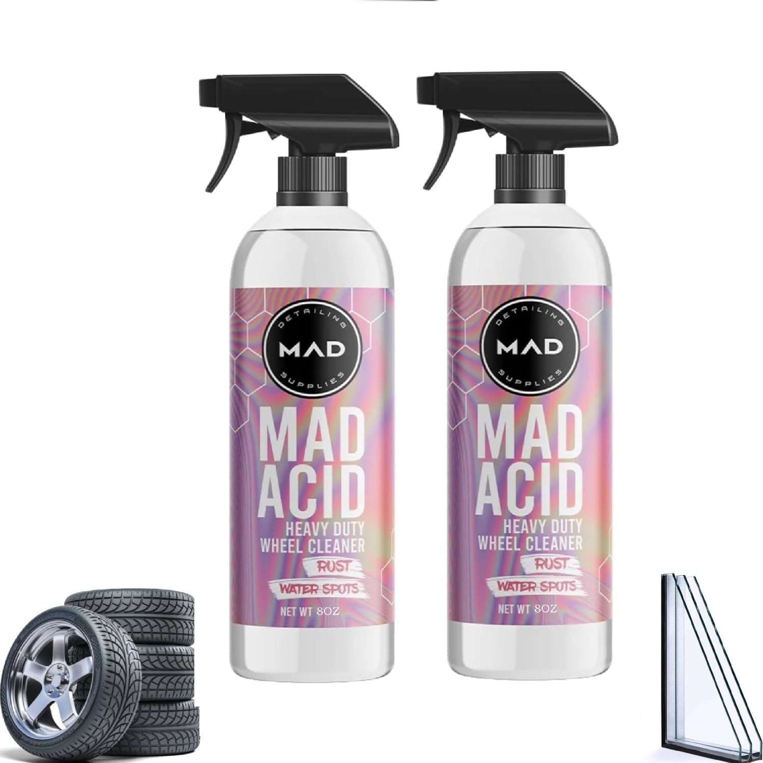 MAD Acid,Mad Acid Glass Cleaner,Mad All Purpose Cleaner,Mad Acid Wheel ...