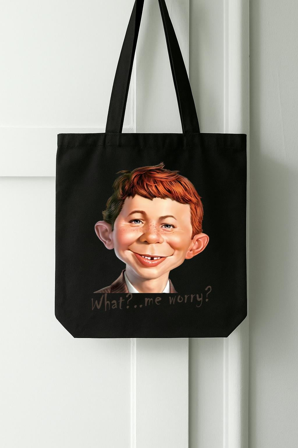 MAD Alfred E. Neuman What Me worry® T- Bag-TH26987 - Walmart.com