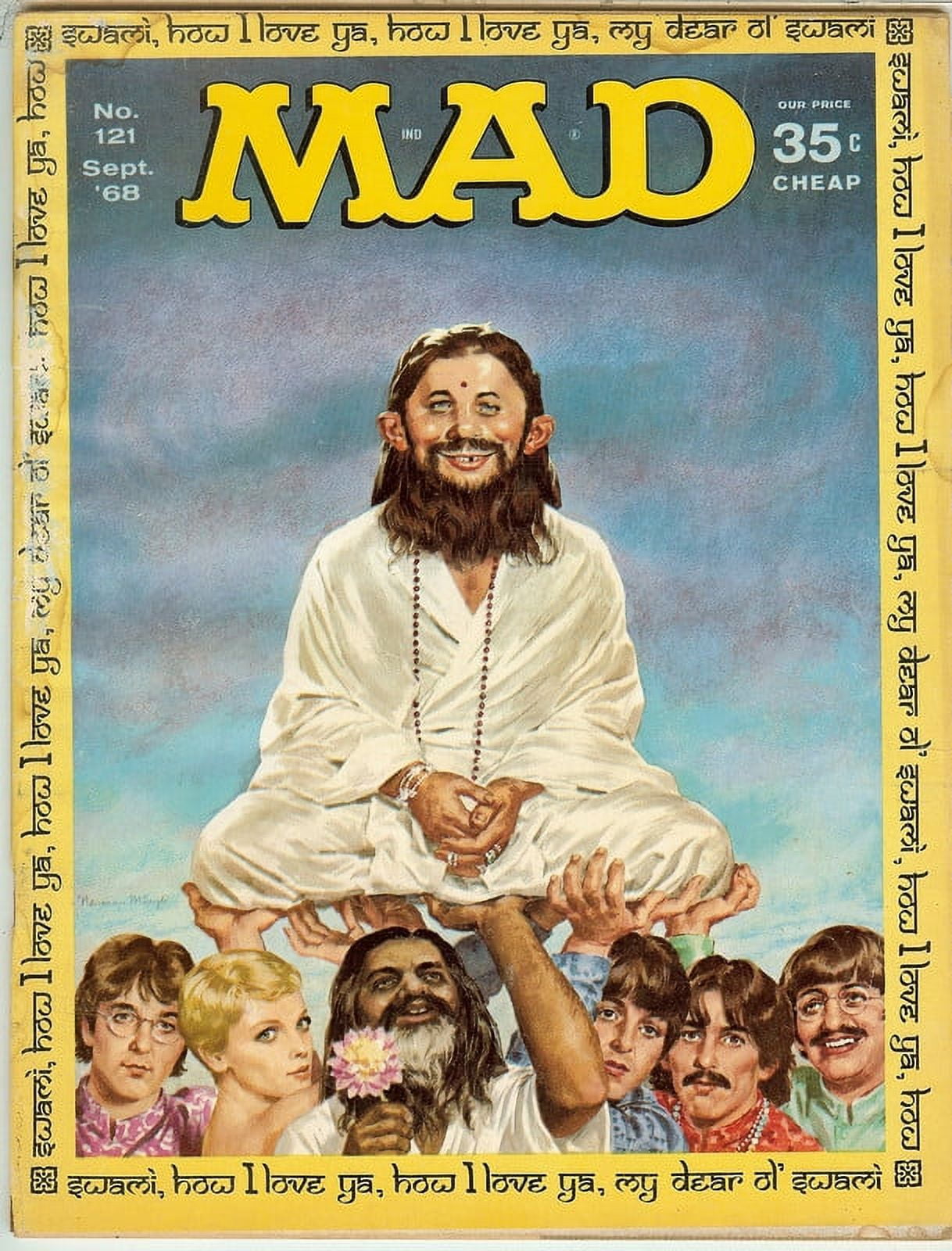 MAD Magazine #121 Sept 1968 (POOR Condition) - Walmart.com