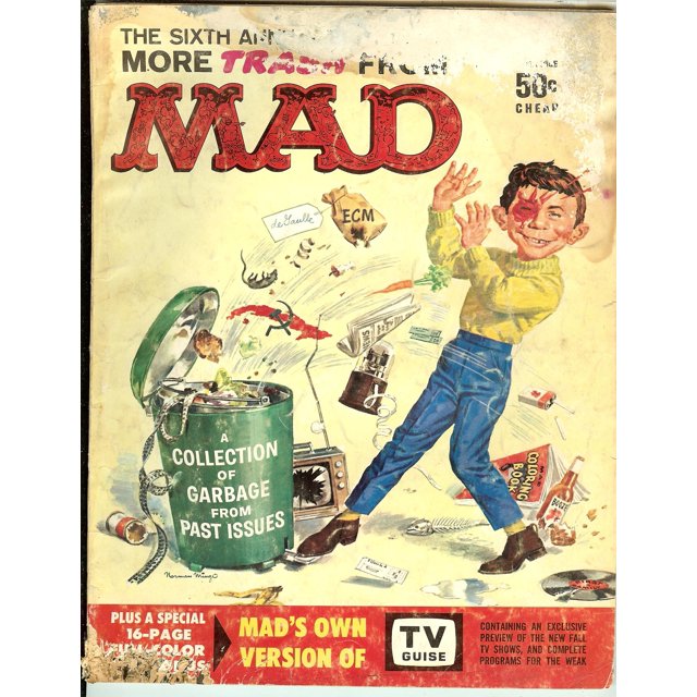 MAD Magazine Annual #6 (POOR Condition - Water Damage) - Walmart.com