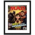 MAD Magazine Display Frame - Complete with Acrylic, Backing, and White ...