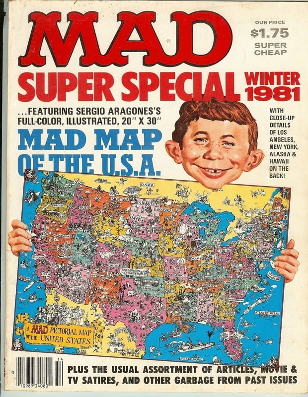 MAD Magazine Super Special WINTER 1981 - Walmart.com