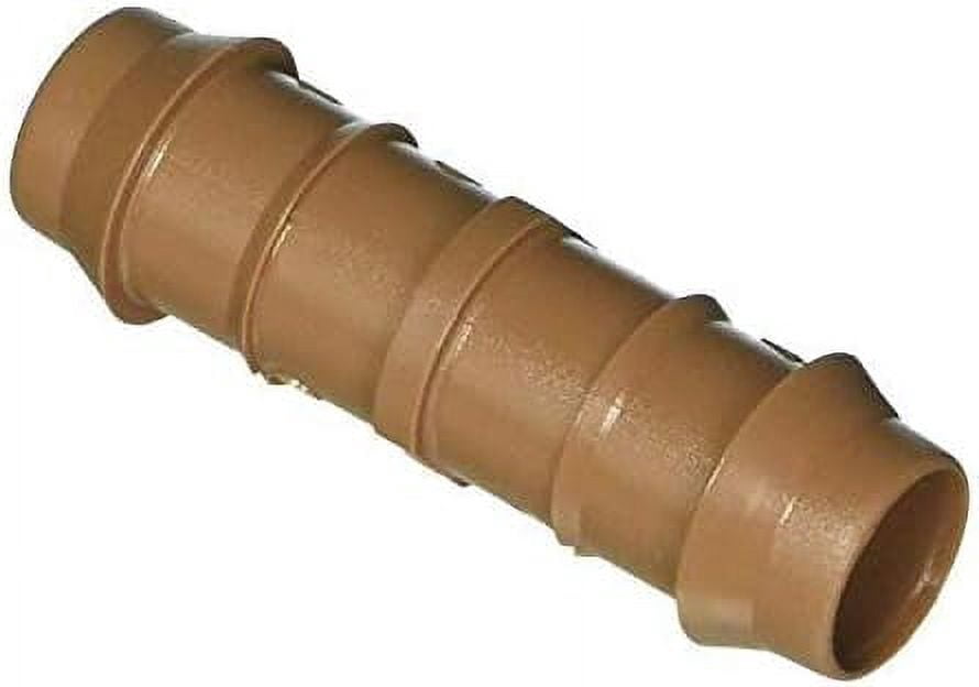 MADE - 10-PACK - 1/2" Inch Drip Irrigation Connectors, Barbed Coupling ...