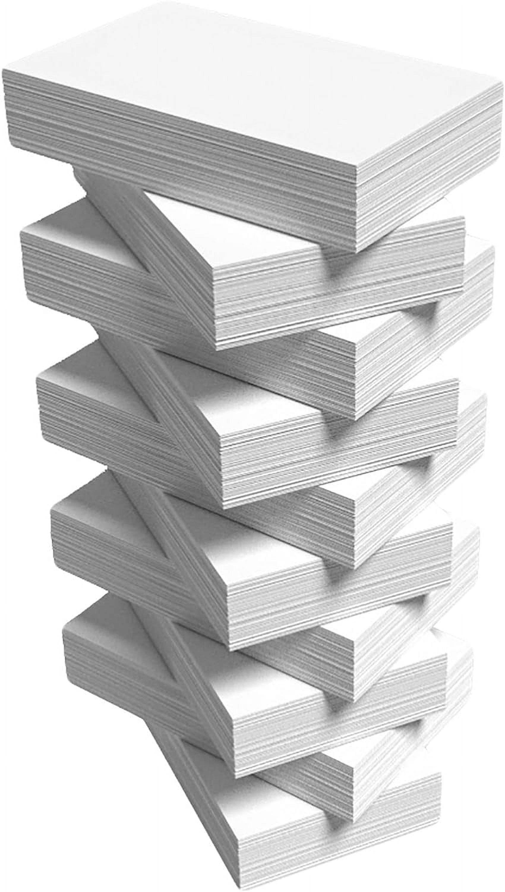 MADE IN – Debra Dale 3x5" White Index Cards – 1,000 Ct, 110lb Smooth ...