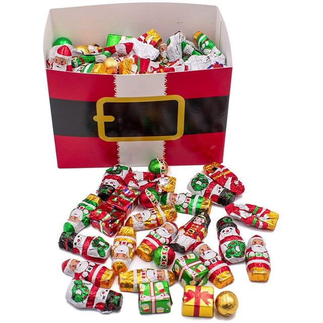 MADE IN Individually -Wrapped Christmas Milk Chocolates (Assorted - 2 ...