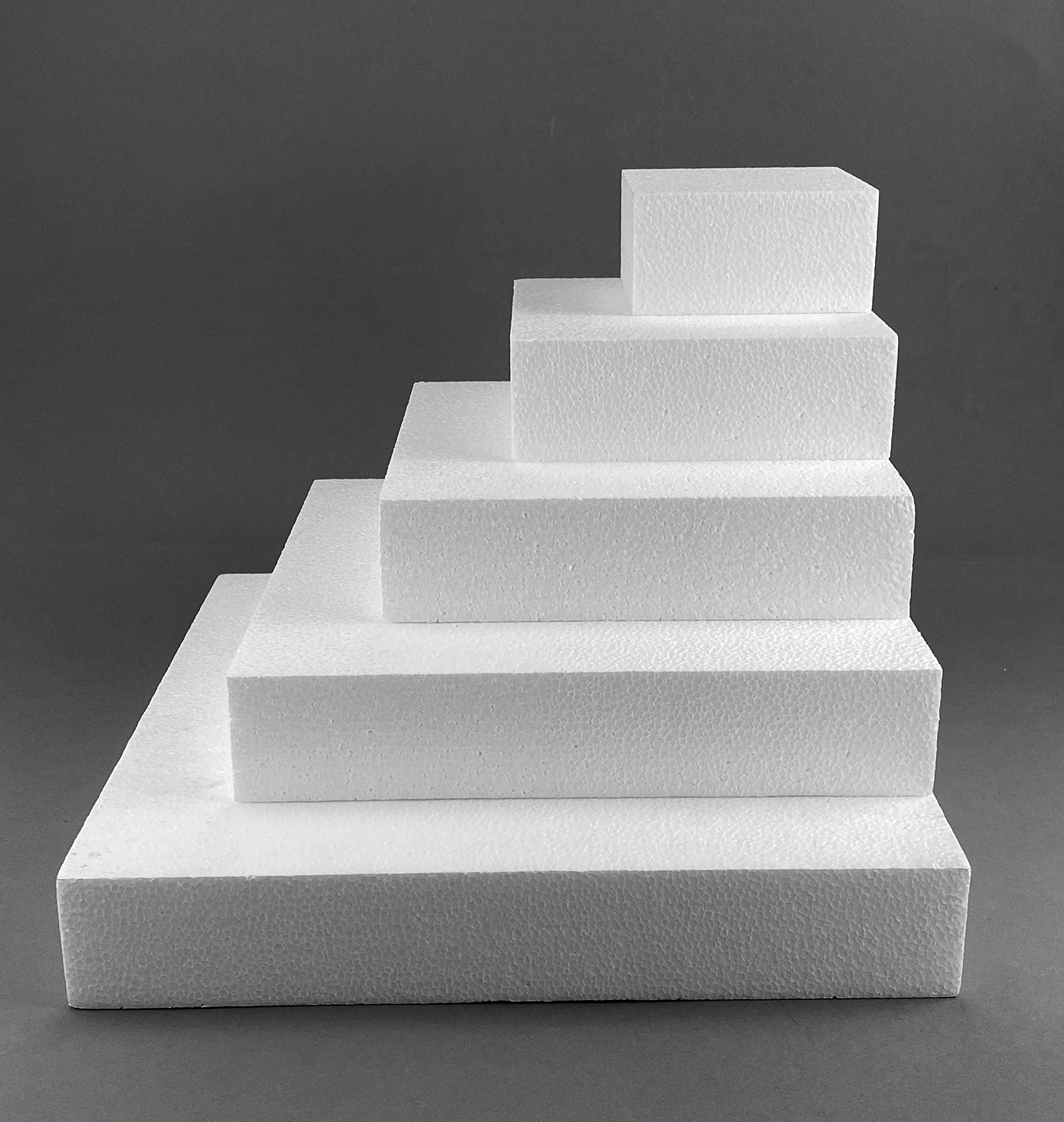 MADE IN USA CalCastle Craft 6-Piece 4" x 4" Foam Blocks - Walmart.com