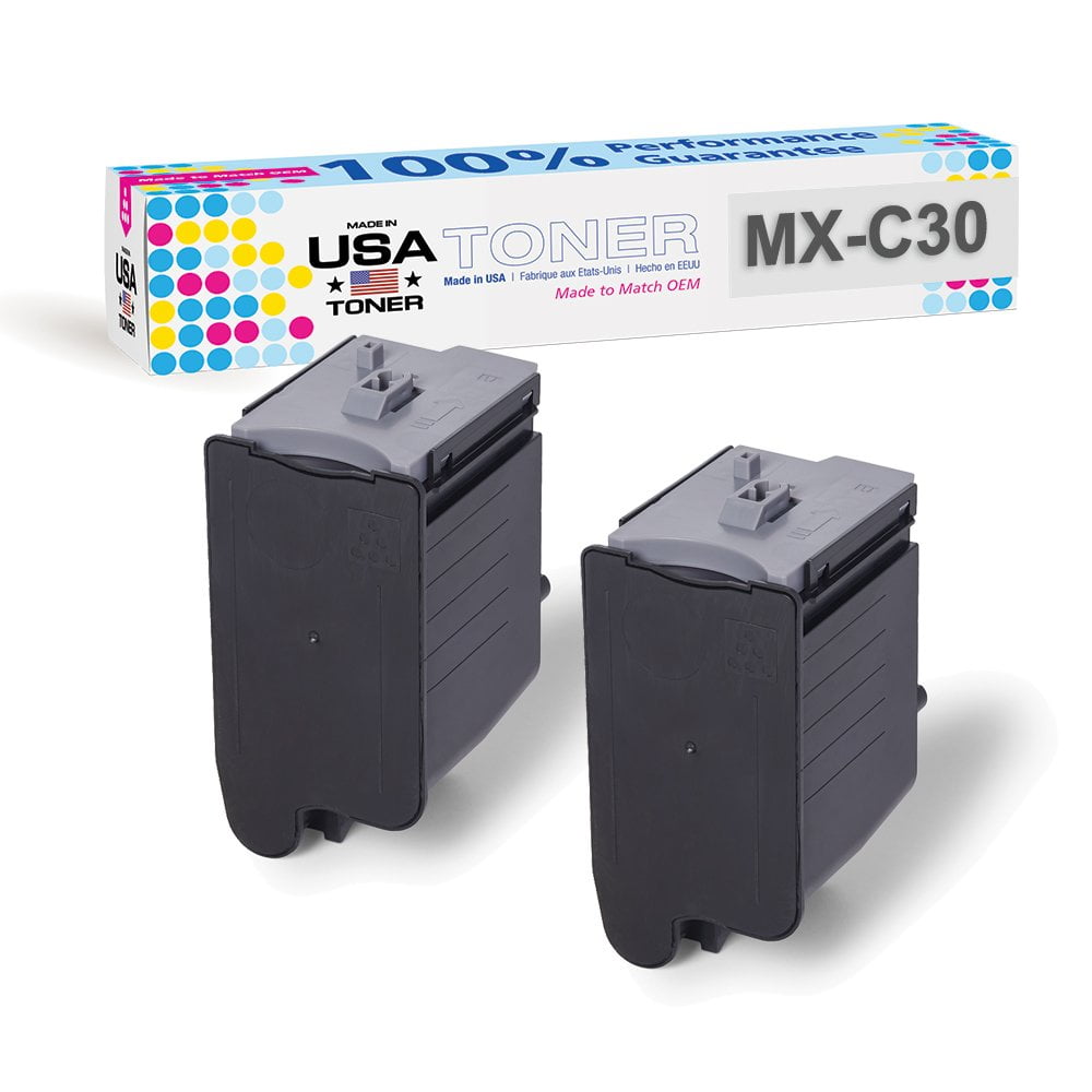 MADE IN USA TONER Compatible Replacement for Sharp MX-C30NTBA, MX-C250F ...