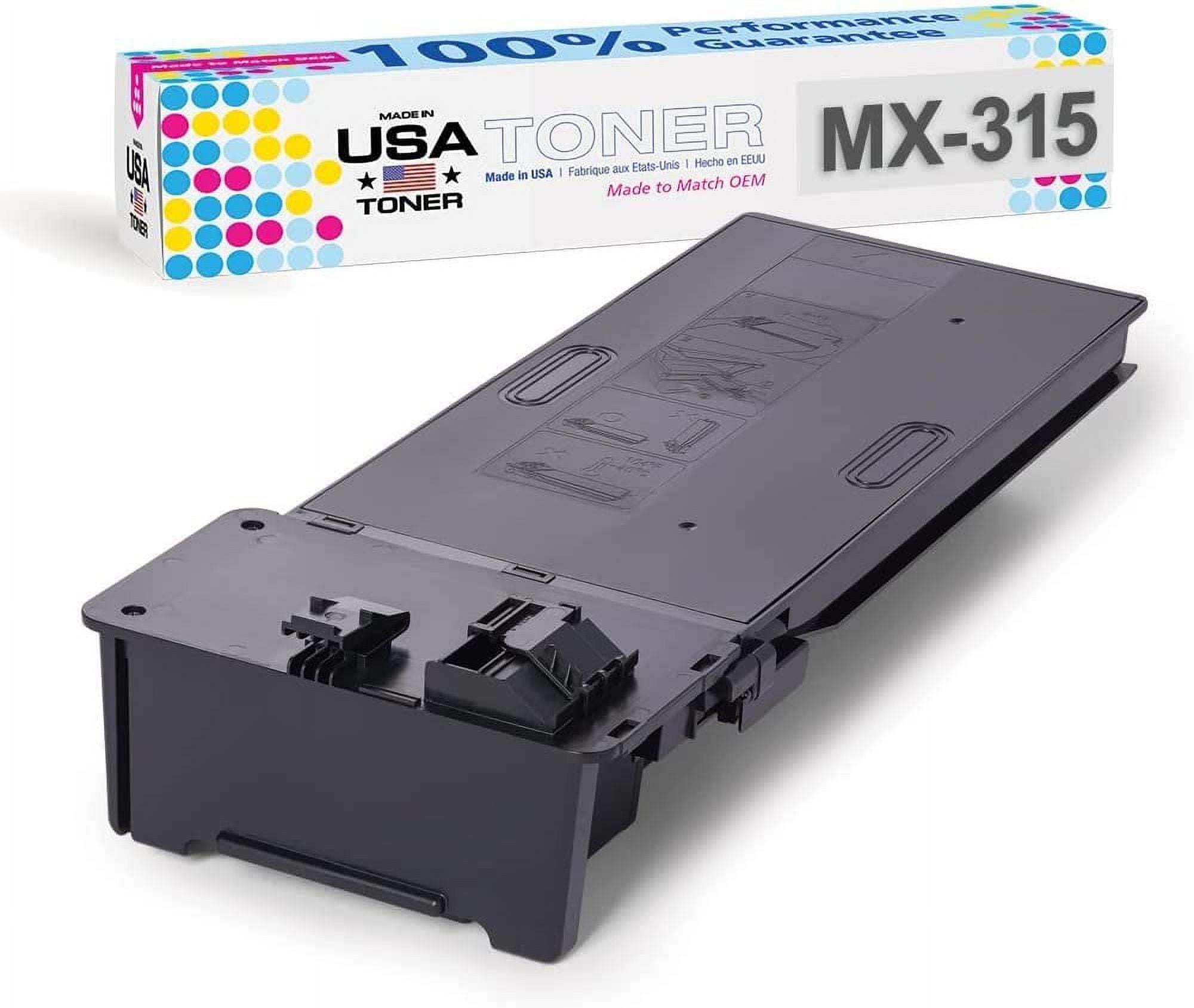 MADE IN USA TONER Compatible Replacement for Sharp MX315NT,MX-M265N, MX-M266N, MX-M315N, MX ...