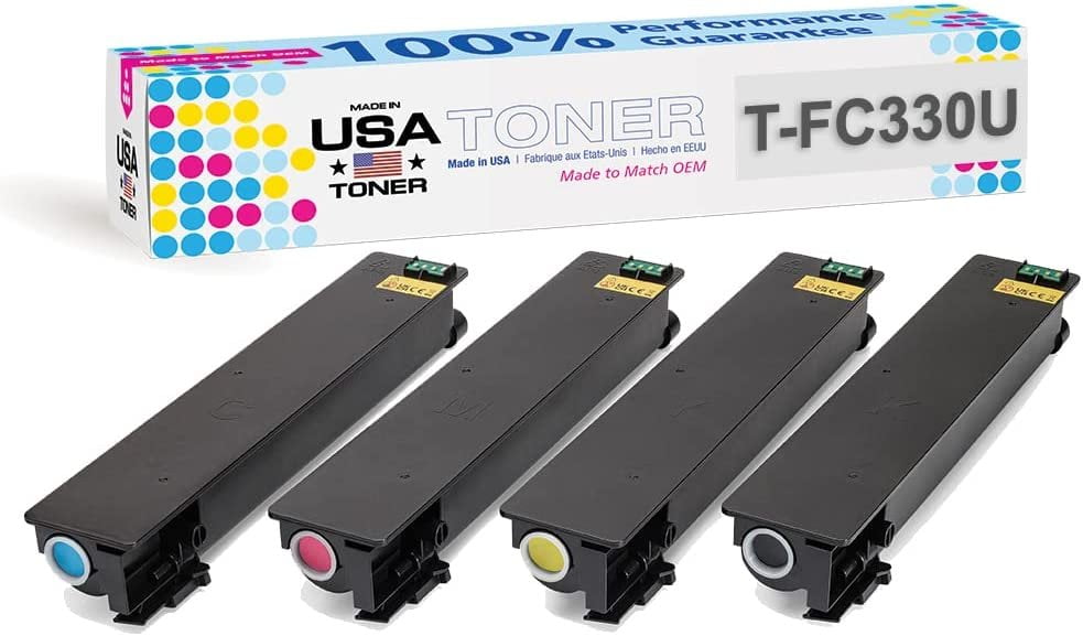 MADE IN USA TONER Replacement for Toshiba T-FC330 TFC330, e-Studio ...