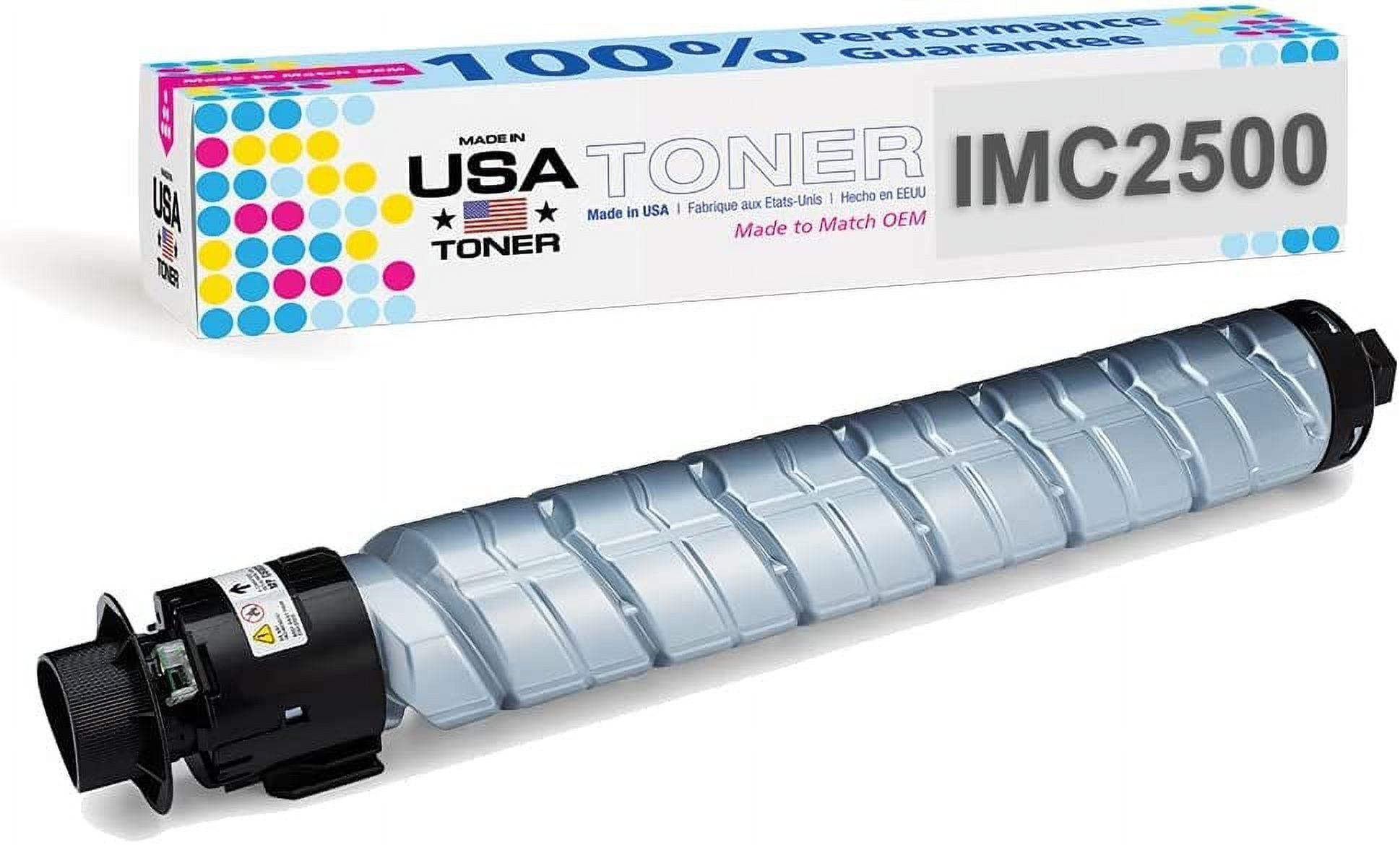 MADE IN USA TONER for use in Ricoh Savin Lanier IM C2000, IM C2500 ...