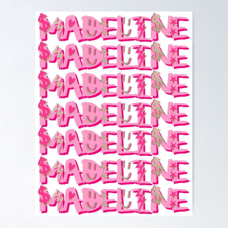 MADELINE name Poster - KIRA.1082, UNFRAMED-12x18 - Walmart.com