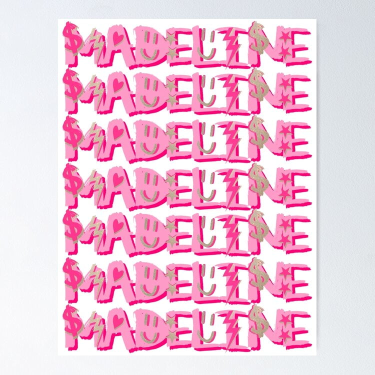 MADELINE name Poster - KIRA.1082, UNFRAMED-18x24 - Walmart.com