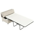 MADETEC Folding Bed, Fold Out Sleeper Bed with Mattress, Convertible ...