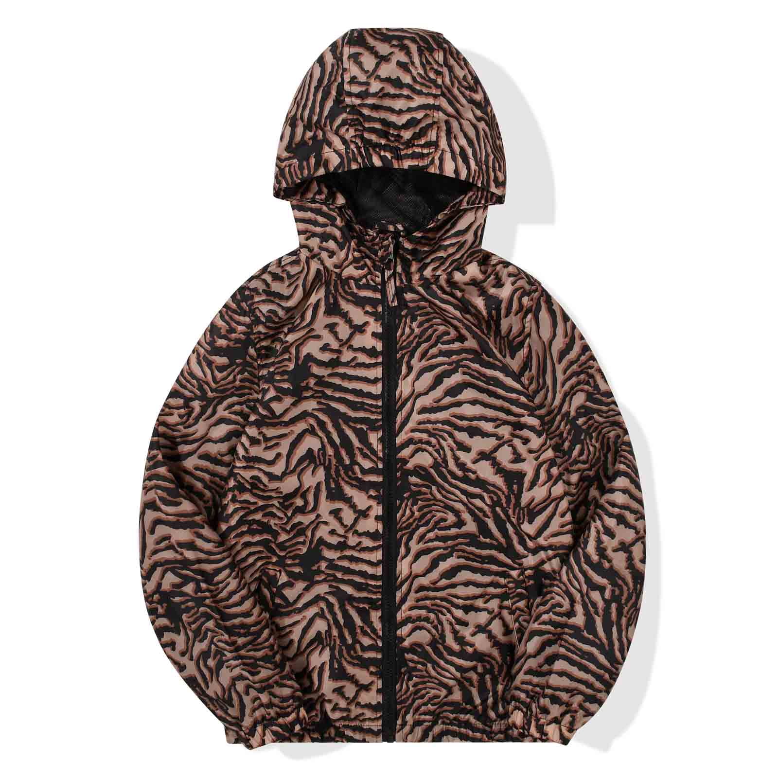 MADHERO Boys Girls Rain Jackets Lightweight Long Sleeve Windbreaker for ...