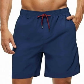 Tyhengta Men's Quick Dry Swim Trunks with Zipper Pockets and Mesh ...