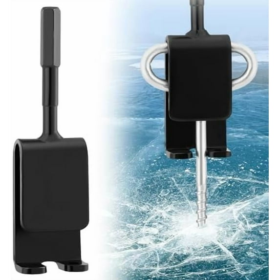 Universal Ice Anchor Tool- Ice Anchor Power Drill Adapter Ice House ...