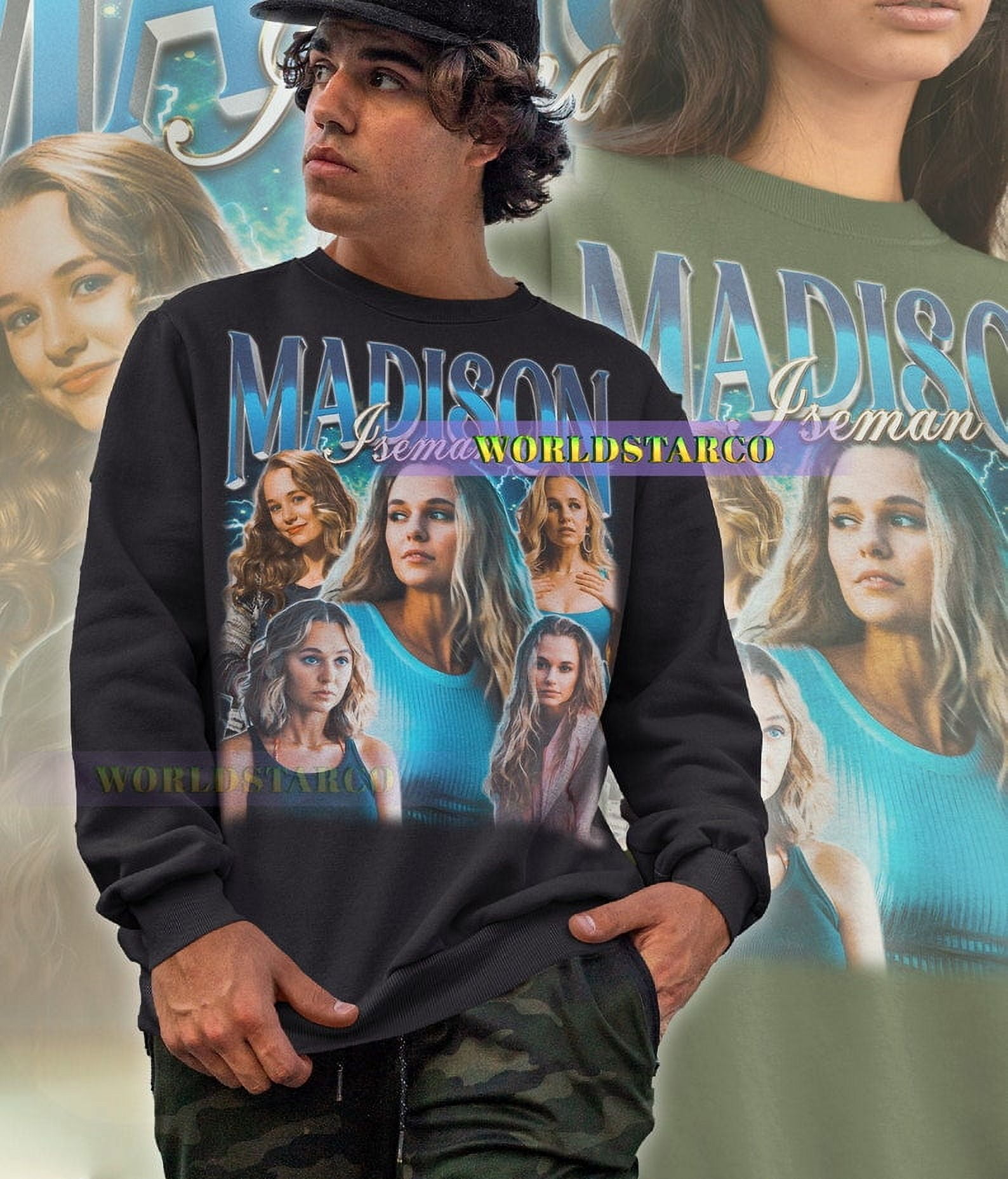 MADISON ISEMAN Sweatshirt, Madison Iseman Homage Sweatshirtter, Madison ...