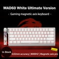 MADLIONS MAD 60/68HE Gaming Magnetic Switch Keyboard Wired Key Web ...