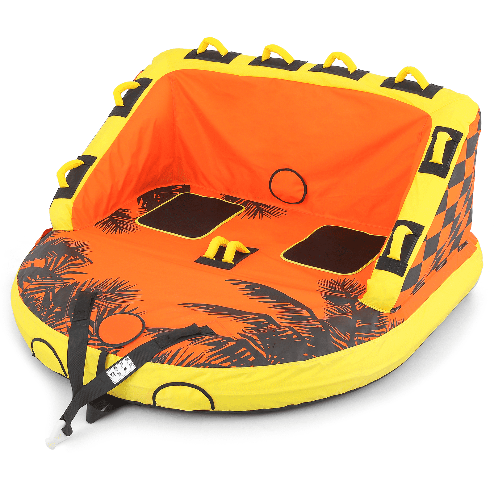 MADOG 2 Person Inflatable Towable Tube for Boating, Water Tube ...
