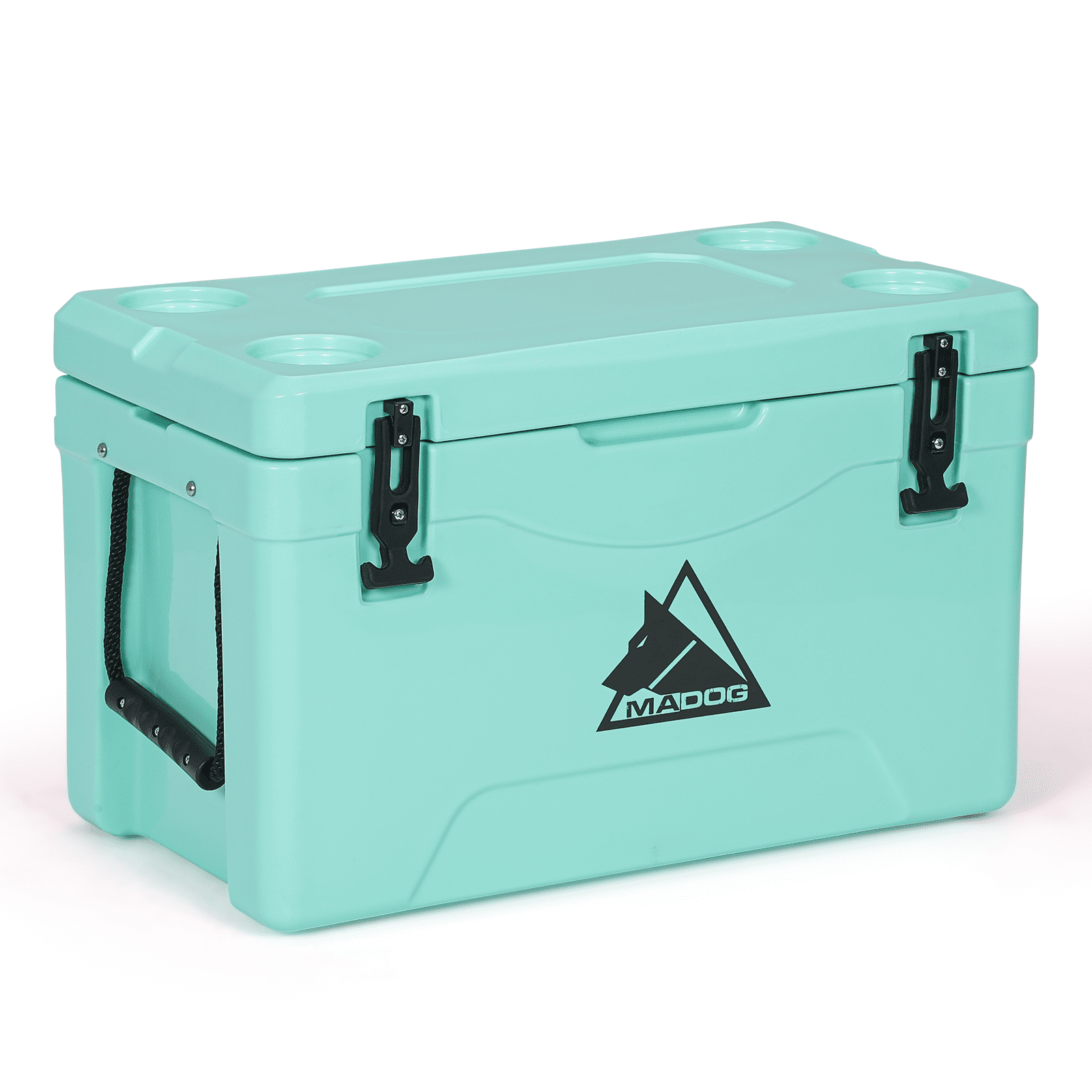 MADOG 40 Quart 48 Cans Portable Insulated Ice Chest with Cup Holder and ...