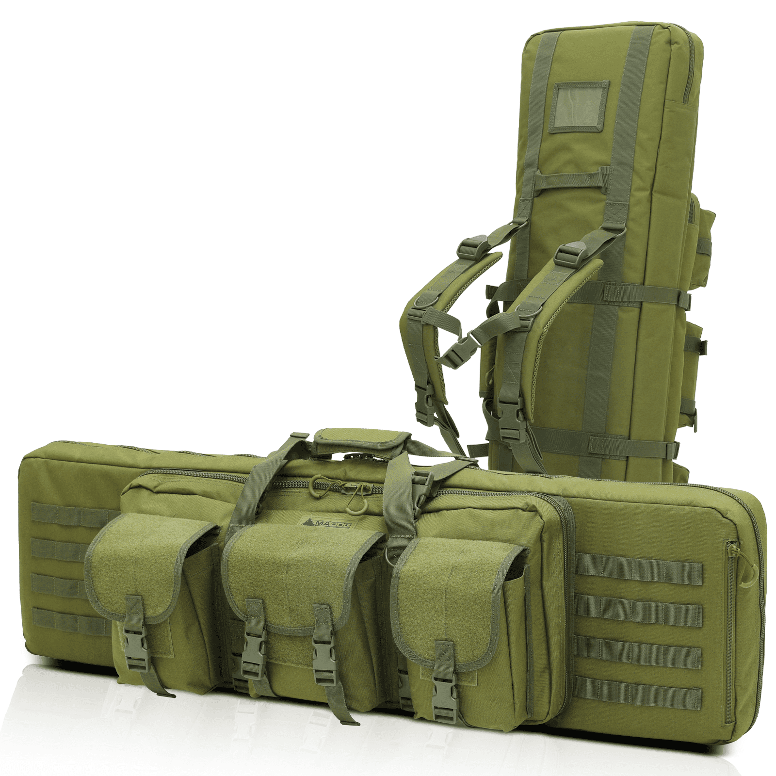 MADOG 47" Soft Padded Storage Bag Case Carrying Backpack with ...