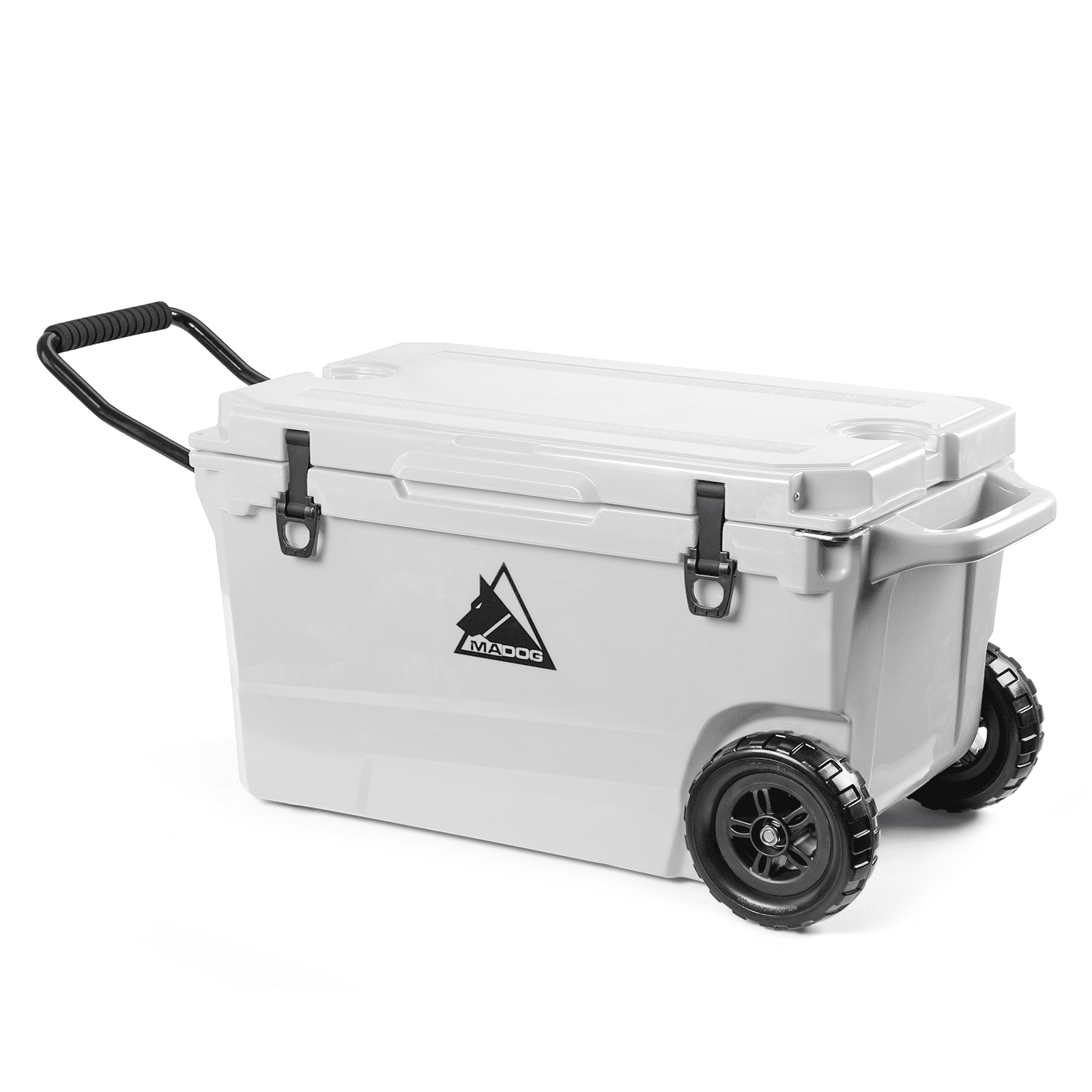 MADOG 58 Quart 102 Cans Portable Insulated Ice Cooler with Cup Holder ...