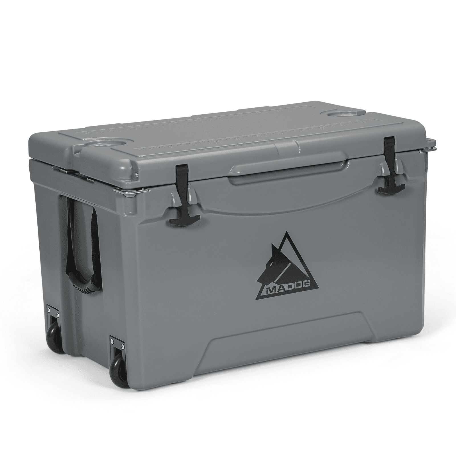 MADOG 75 Quart 120 Cans Portable Insulated Ice Cooler with Cup Holder ...