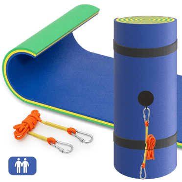 Zimtown 9 ft x 6 ft Floating Mat, Water Foam Pad Pool Recreation, Pink ...