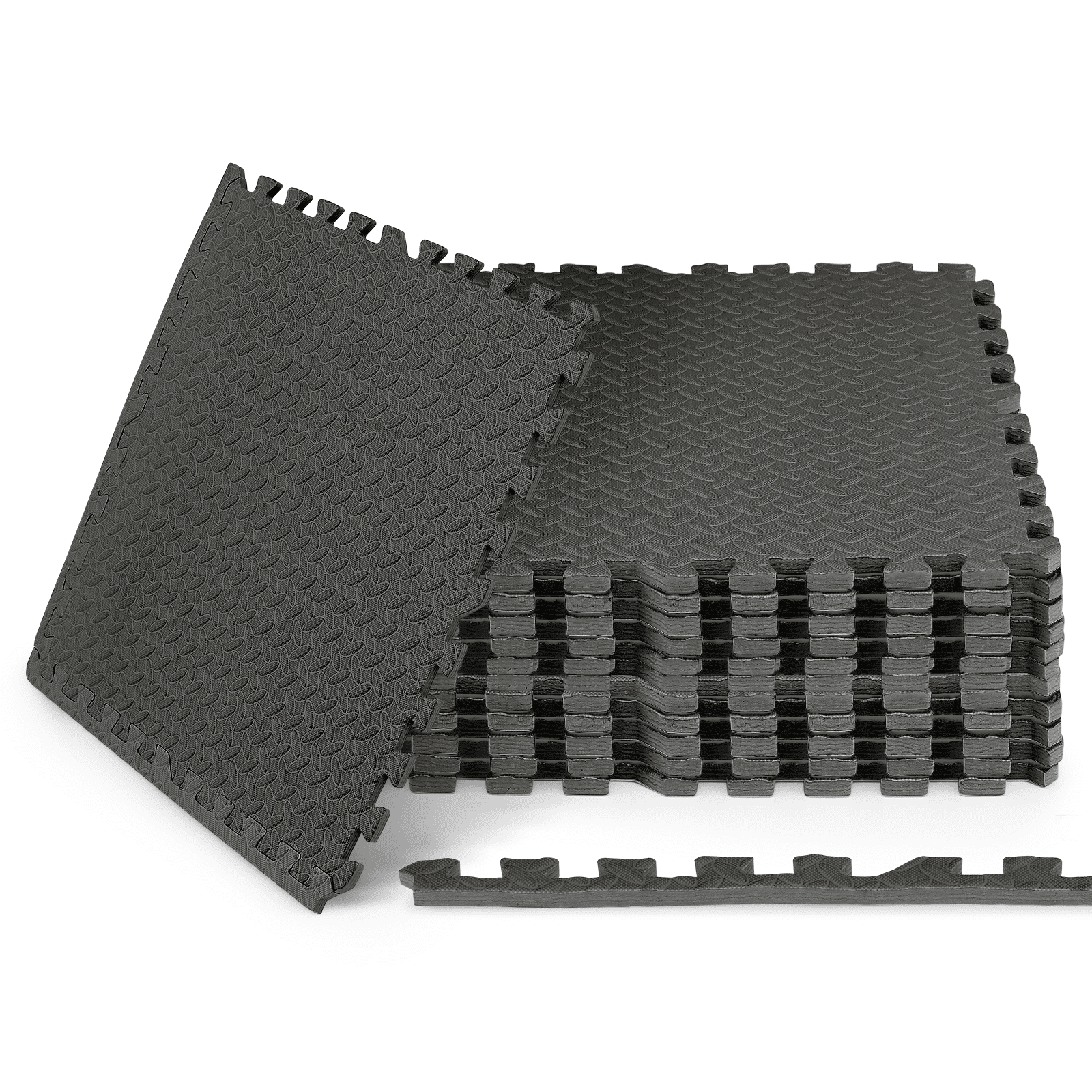 MADOG Puzzle Exercise Mat Gym Flooring Mat Interlocking Foam Mat 12 ...