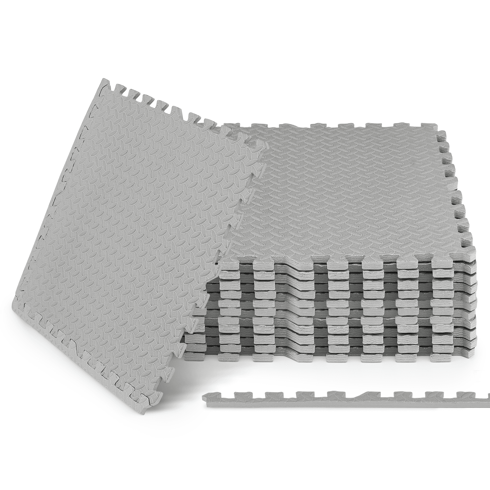 MADOG Puzzle Exercise Mat Gym Flooring Mat Interlocking Foam Mat 12 ...