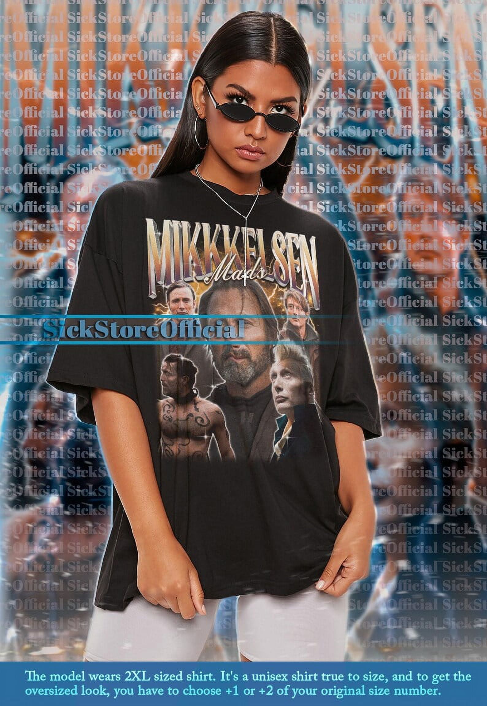 MADS MIKKELSEN Vintage Shirt, Mads Mikkelsen Homage Tshirt, Mads ...