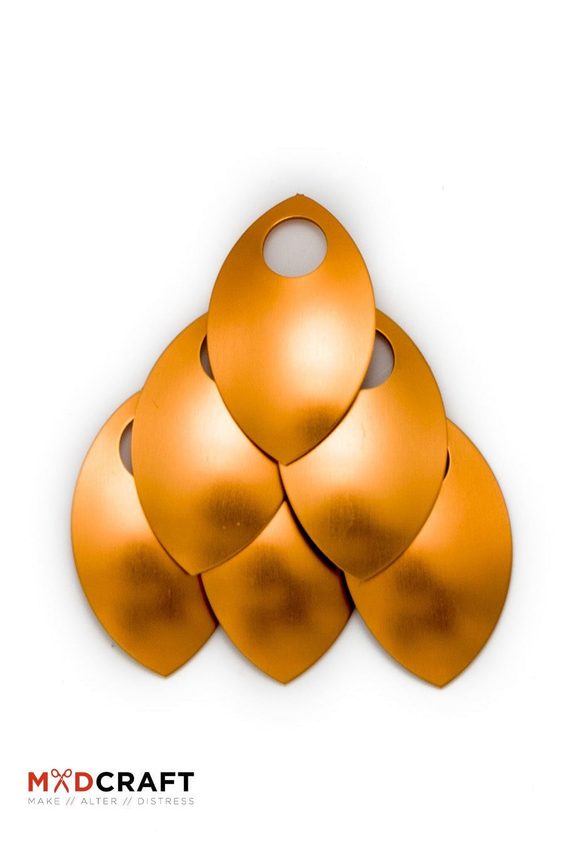 MADcraft - Aluminium Scales Bronze (size: M ) - Walmart.com
