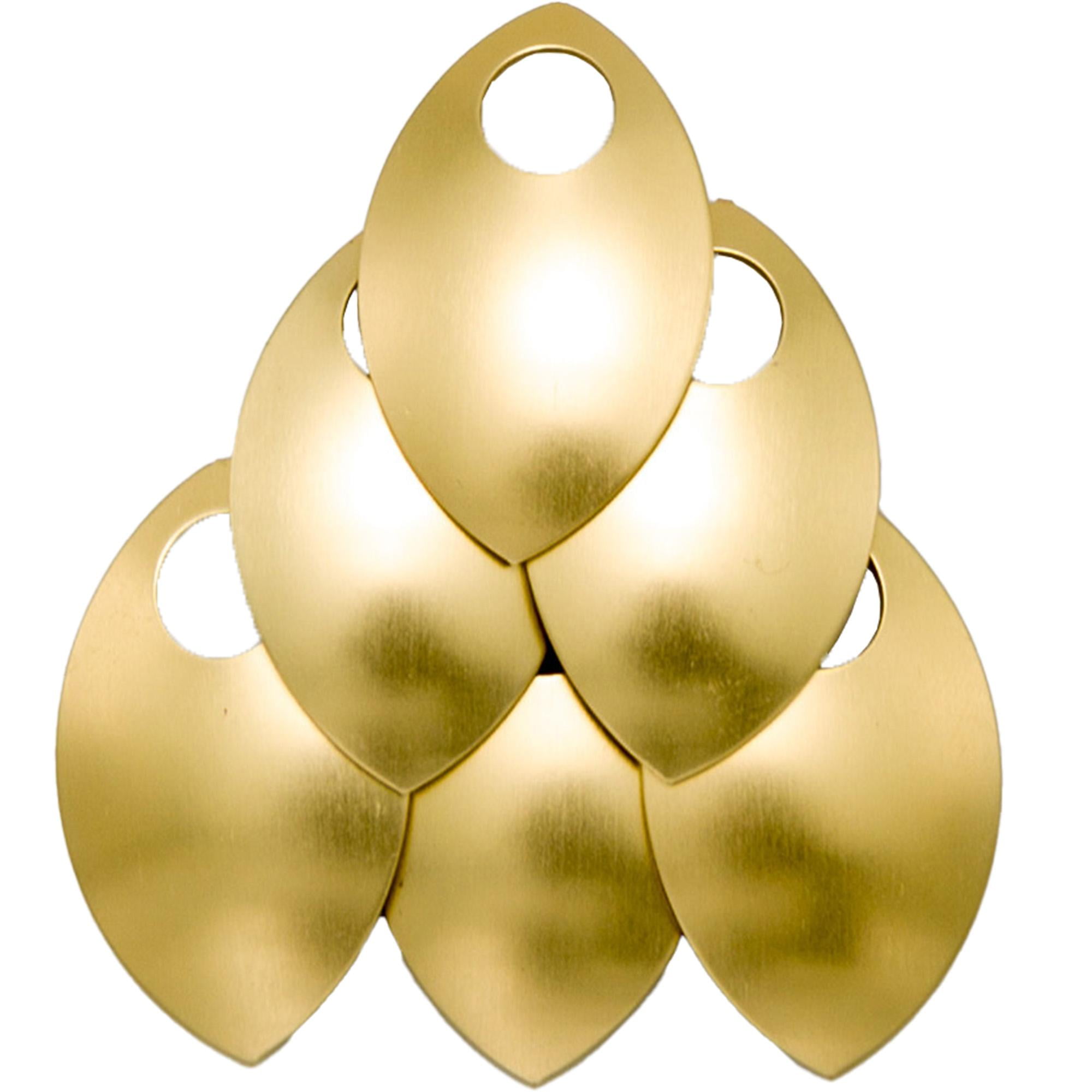 MADcraft - Aluminium Scales Gold (size: M ) - Walmart.com
